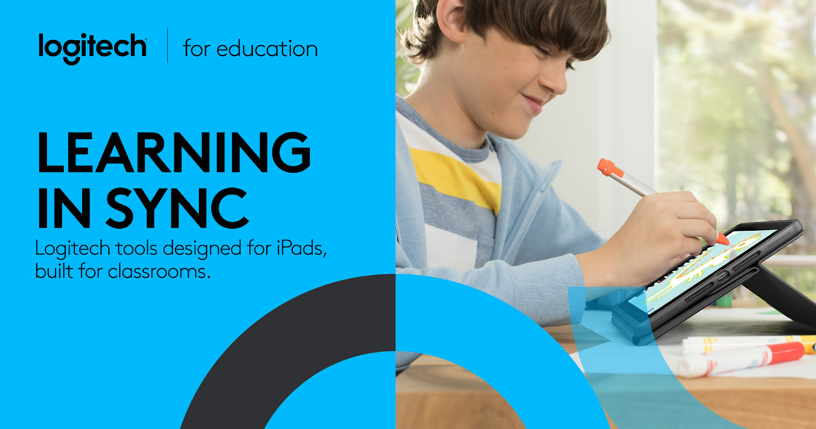 Learning in Sync | Logitech tools designed for iPads, built for classrooms.